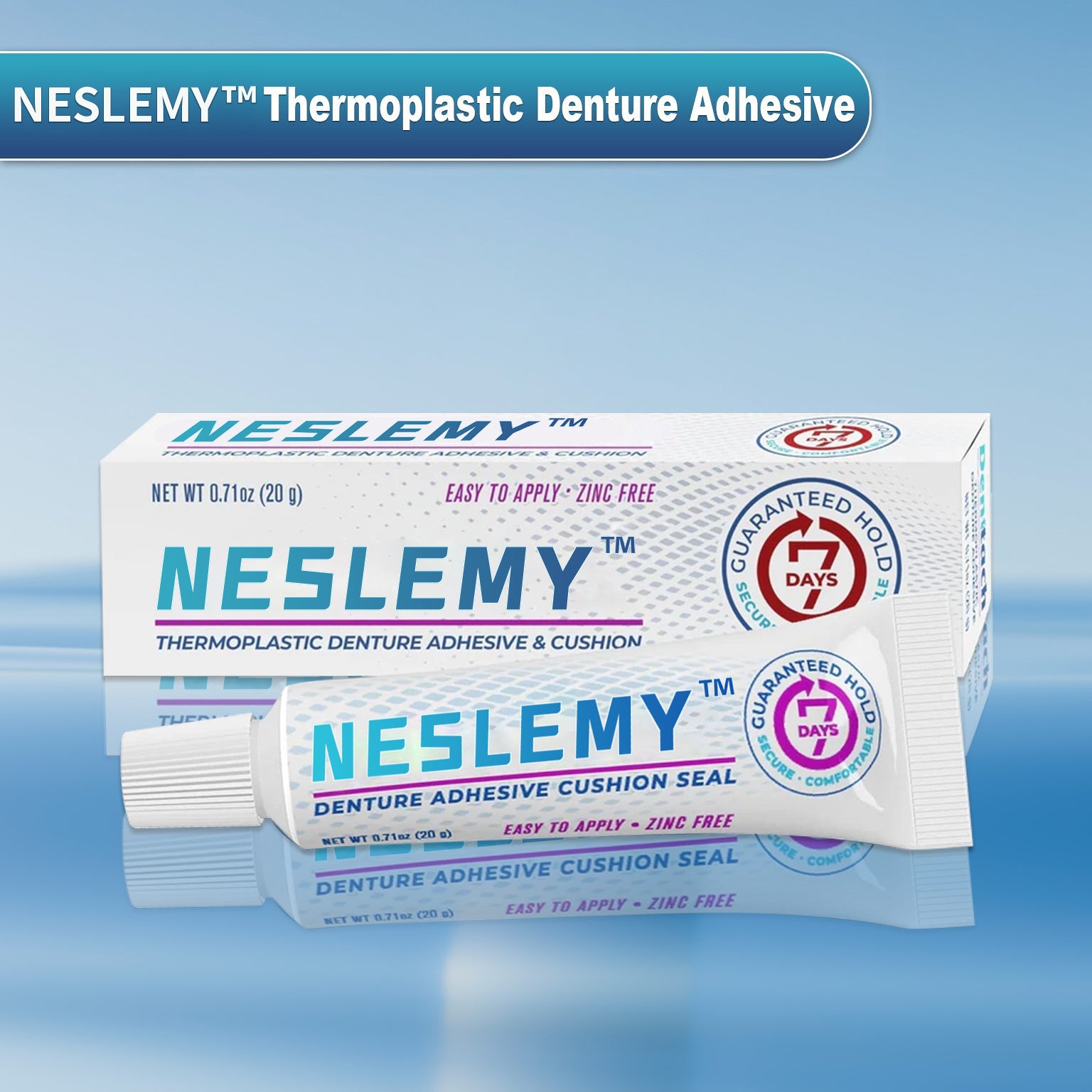 [Official Brand Store] NESLEMY™ Thermoplastic Denture Adhesive ( BUY ...